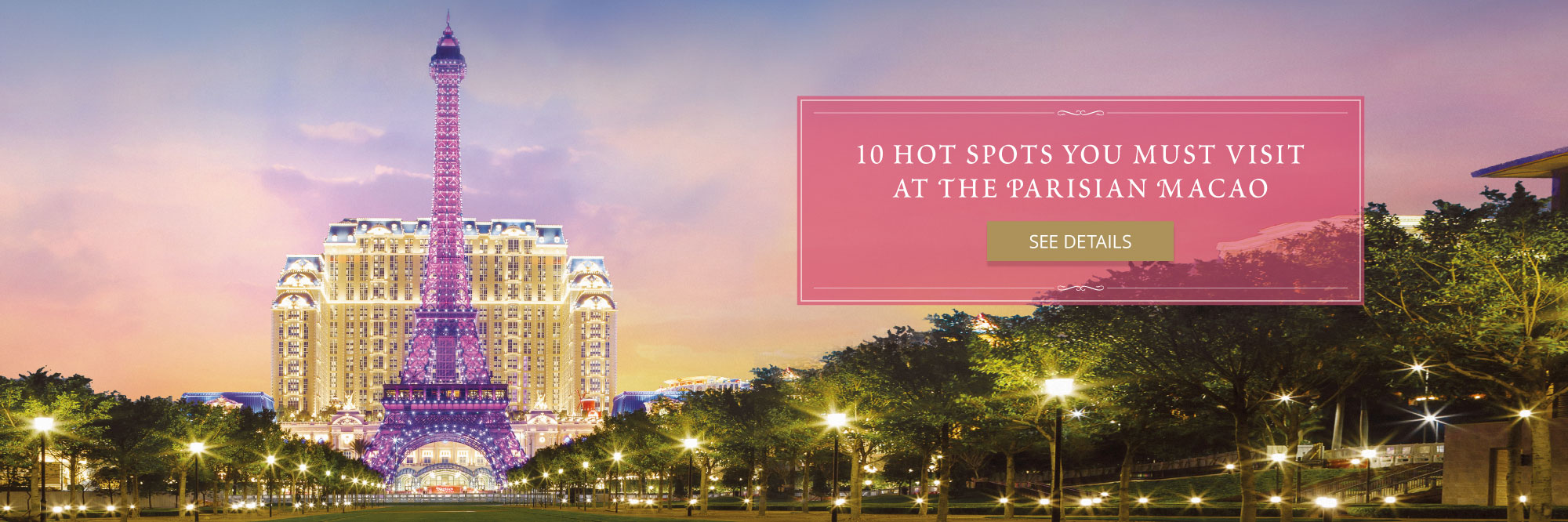 Luxury Landmark Hotel in Macau | Macau Hotel | The Parisian Macao